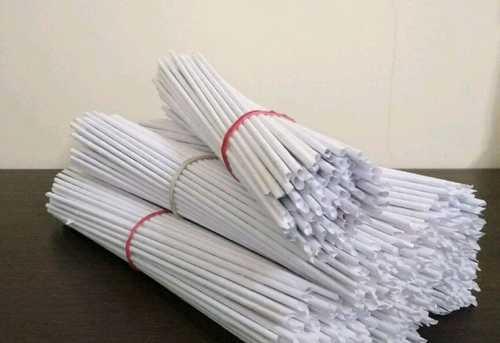 Бумажные трубочки для плетения