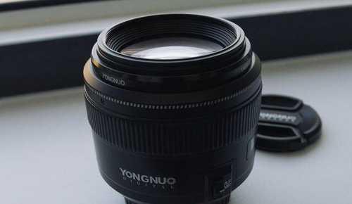Объектив Yongnuo 85mm f/1.8 (Canon EF)