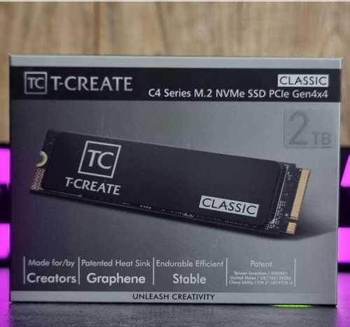 SSD 2TB M2 Teamgroup T-Create classic