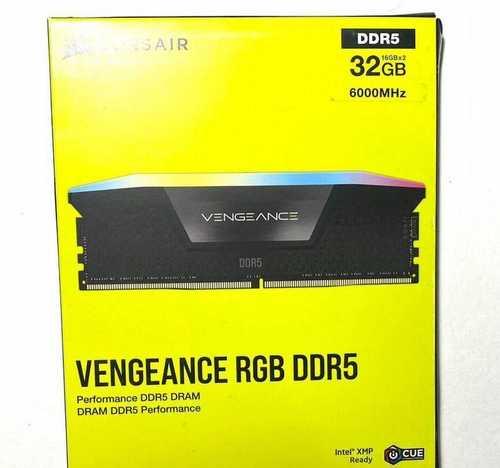 Оперативная память Corsair Vengeance RGB 2x16гб DD