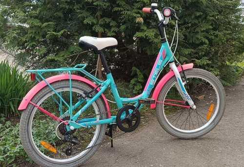 Велосипед для девочки в отличном состоянии