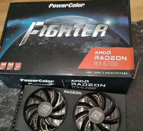 Видеокарта powerColor Radeon RX6700