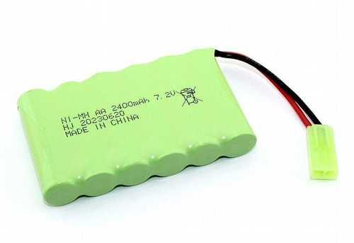 Аккумулятор Ni-Mh 7.2V 2400 mAh AA Flatpack Tamiya