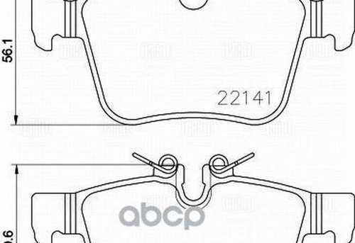 Колодки тормозные для а/м Volvo XC60 (17) /XC90