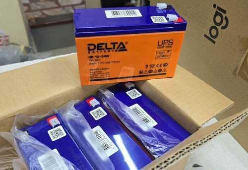 Аккумулятор 12В Delta HR 12-34W новый