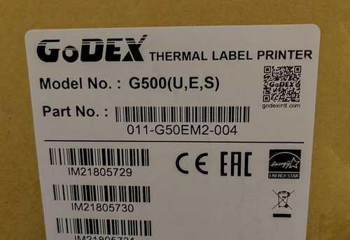 Принтер этикеток Godex G500 (011-G50E02-000)