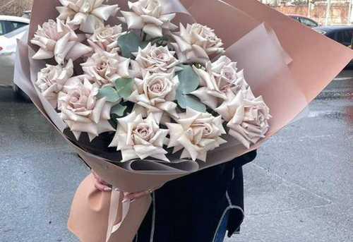 Букеты и цветы с доставкой. Моно букет. Розы