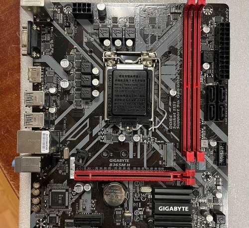 Материнская плата Gigabyte B365M H s1151v2 mATX