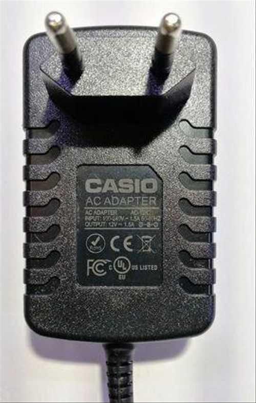 Блок питания синтезатора Casio 12V 1,5A