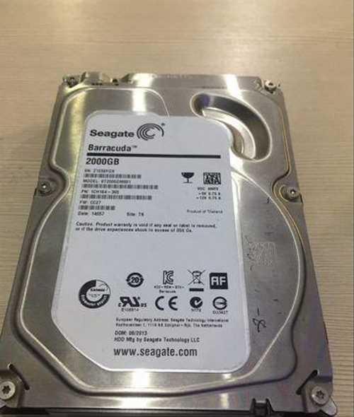 Жесткий диск для пк Seagate 2000Gb SATA