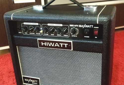 Комбик hiwatt maxwatt G20AFX(с эффектами )