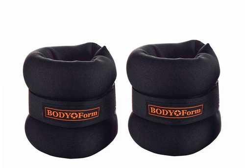 Утяжелители Body Form BF-WUN02 черные 2*300 г