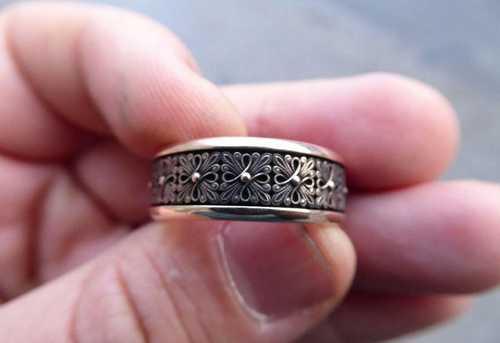 Золотое кольцо Лилия, золото 585 пробы