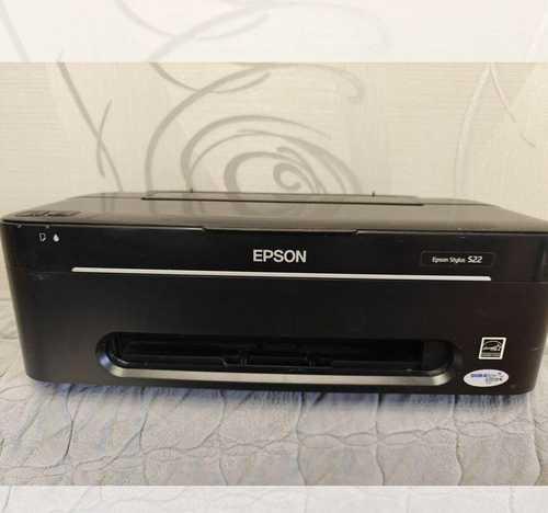 Принтер струйный epson stylus s22