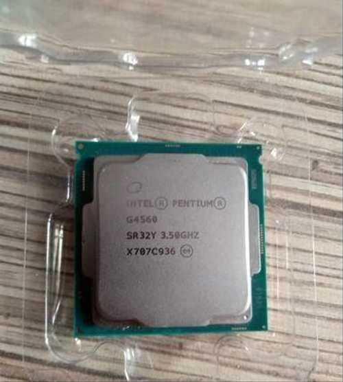 Процессор Pentium G4560