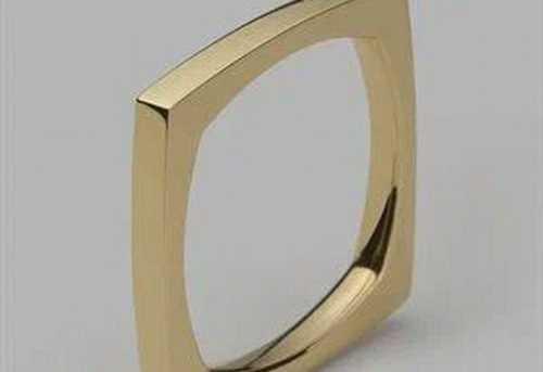 Золотое мужское кольцо