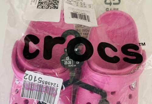 Сланцы crocs детские