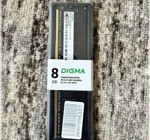 Оперативная память Digma DDR4 8гб 3200мгц