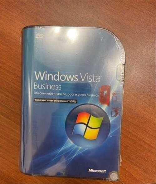 Ос Microsoft Windows Vista Business BOX RU DVD