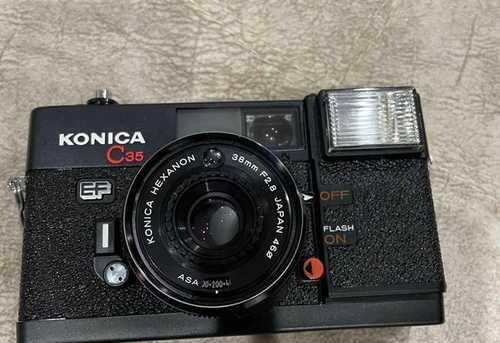 Пленочный фотоаппарат Konica c35 EF