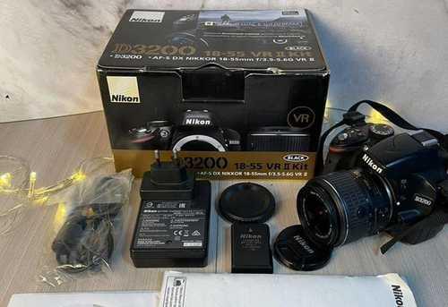 Зеркальный фотоаппарат Nikon D3200 в kit версии