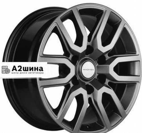 Диски Khomen Wheels KHW1723 (Tank 300) Gray 8*17 6*139,7 ET36 100,1