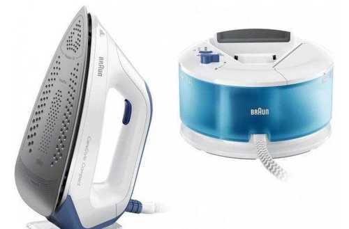Парогенератор Braun IS 2143 BL, белый/голубой