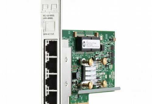 Сетевая карта HPE 1Gb 4-port base-T Adapter 105606