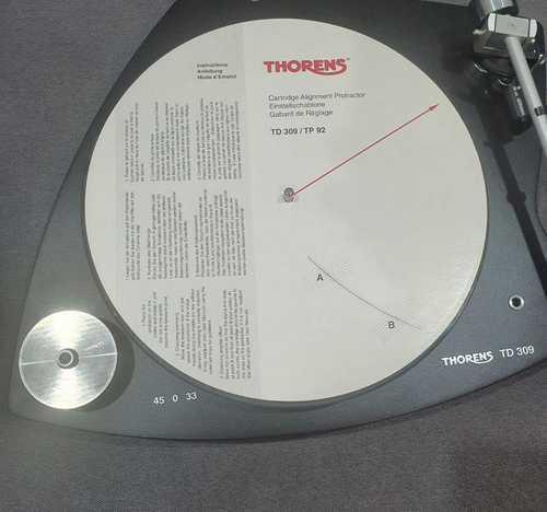 Виниловый проигрыватель Thorens TD-309