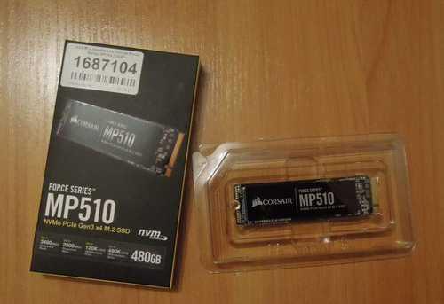 Corsair Force Series MP510 480GB NVMe PCIe Gen3 x4