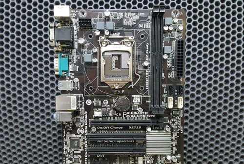 Плата s1150 gigabyte GA-H81M-S2PV (Intel H81 DDR3)