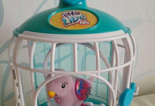Птичка little live pets