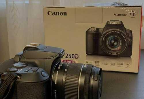 Зеркальный фотоаппарат Canon eos 250d