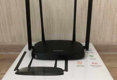 Новый роутер Digma dwr-ac1201 с коробкой