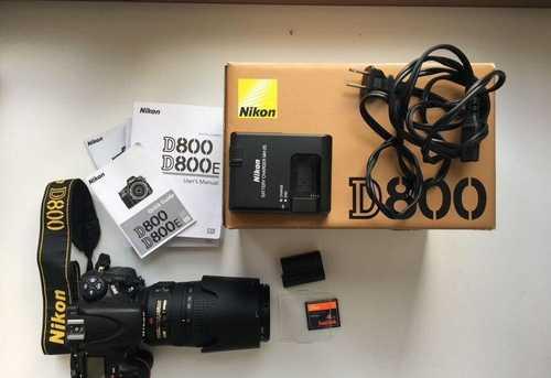 Nikon D800 + Nikkor 70-300 f/4.5-5.6G VR