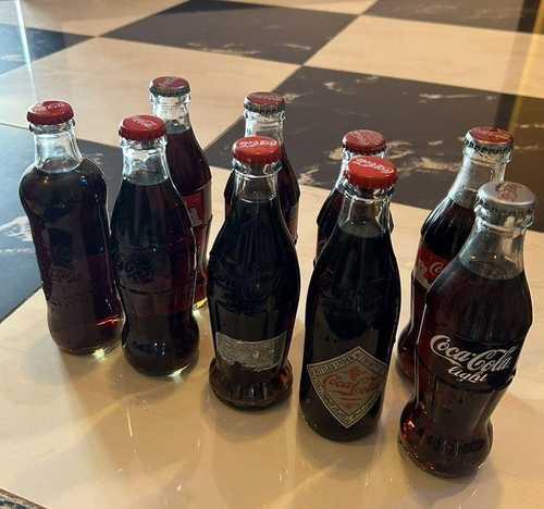 Коллекционные бутылки - Coca Cola