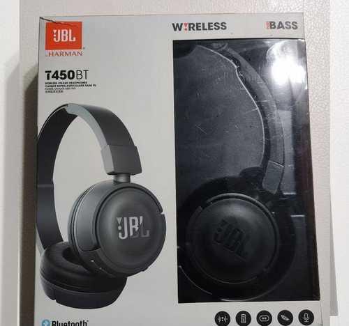 Беспроводные наушники jbl T450BT