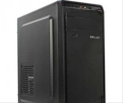 Компьютерный корпус Delux DW605 Black 500W новая с