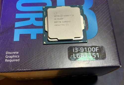 Intel core i3 9100f