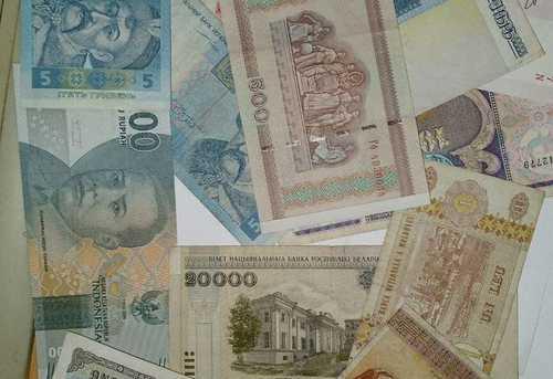 23 денежных банкнот мира