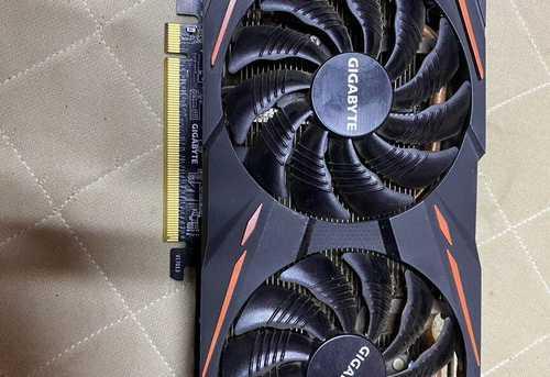 Видеокарта rx580 4gb gigabyte не набочая