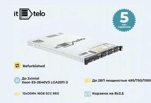 Сервер dell PowerEdge R630 до 50 пользователей