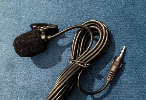 Микрофон петличный разъем 3,5 мм, AUX