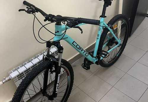 Велосипед горный Corto SLY-20" матовый зеленый