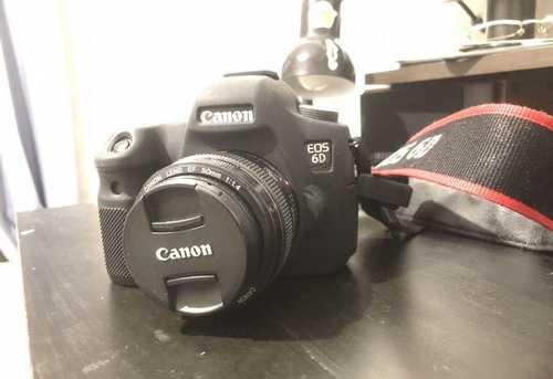 Зеркальный фотоаппарат Canon eos 6d