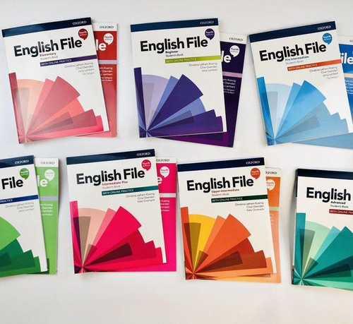 English File Fourth Edition Все уровни