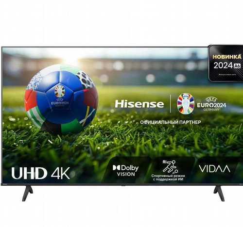 Телевизор Hisense 43A6N, dled, 4K UltraHD, vidaa