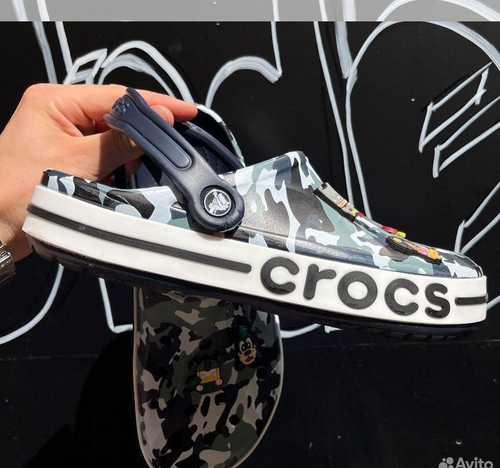 Crocs сабо камуфляж