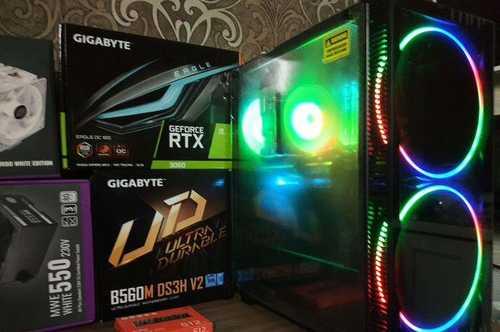 Мощный Game Max PC Core i5 11400F+RTX 3060/3060Ti