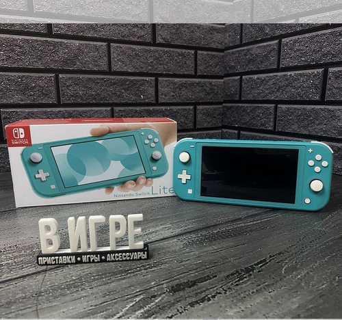 Прошитый Nintendo Switch Lite   256gb карта памяти